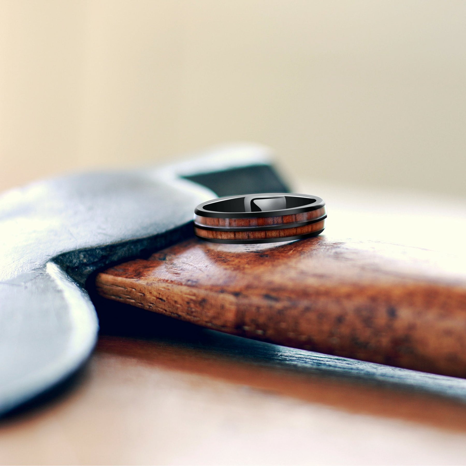 Men's Wooden Barrel Ring (6mm Width) | The Whiskey Barrel Ring ...